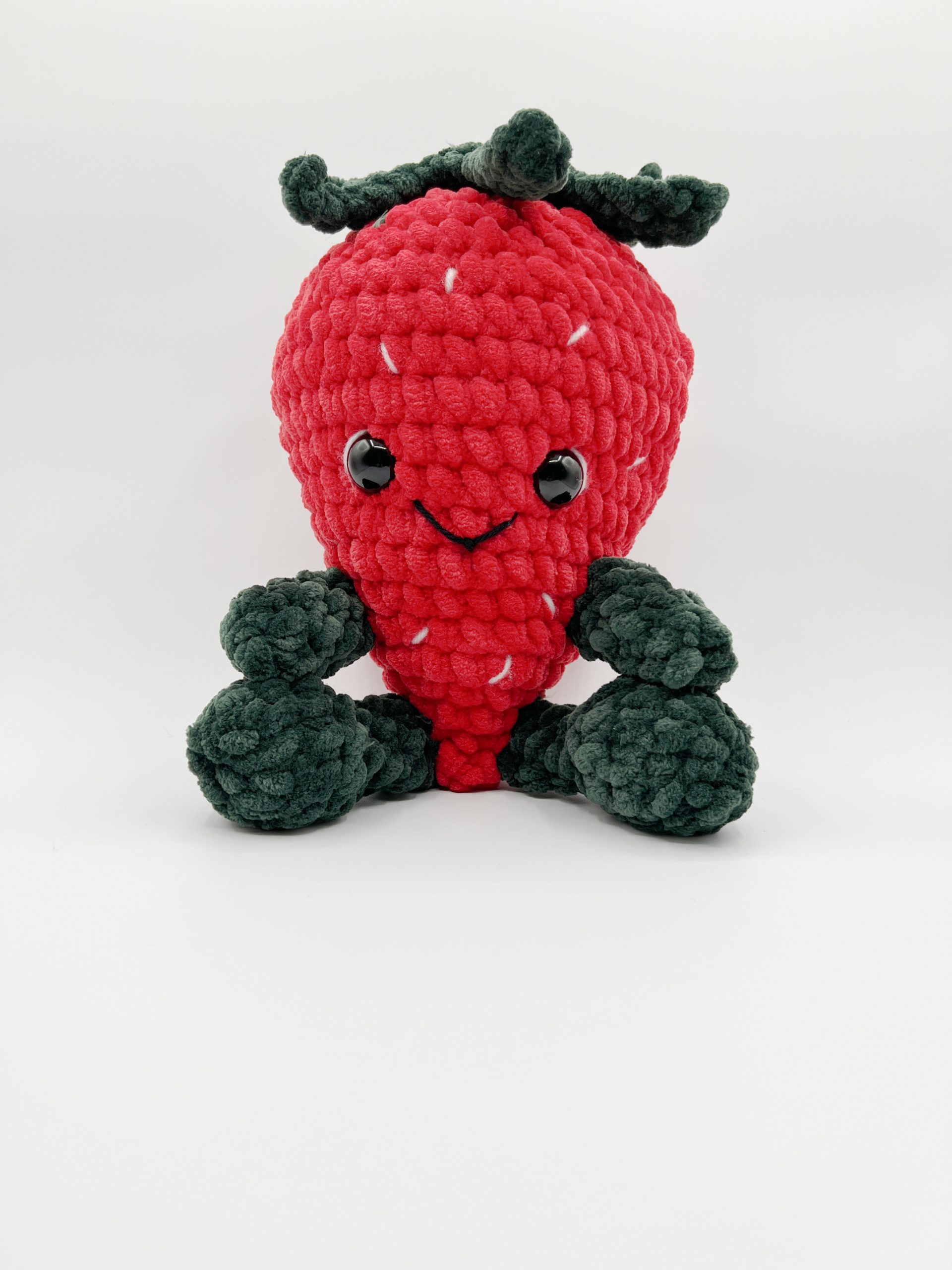 Strawberry Buddy Crochet Pattern | KaCee's Crochet