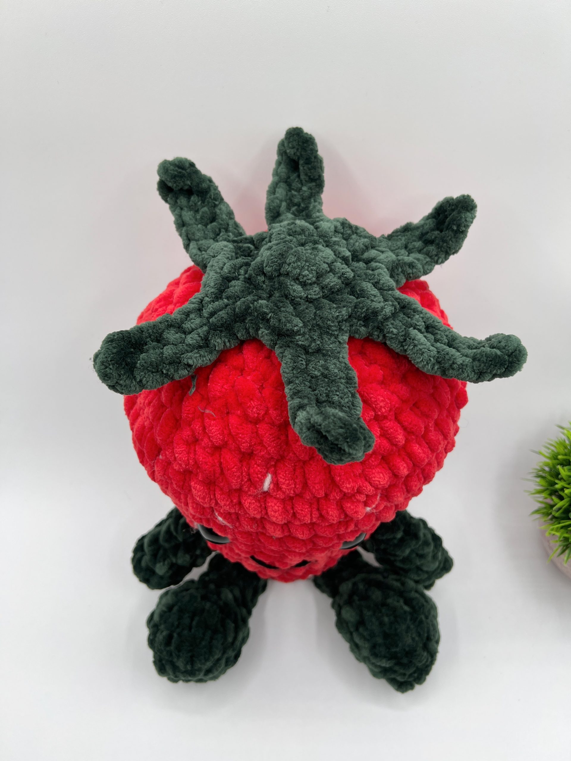 Strawberry Buddy Crochet Pattern | KaCee's Crochet
